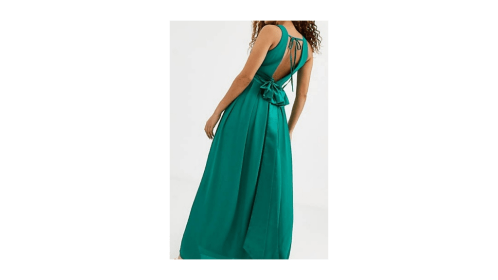 Petite maxi dresses under $100 for beach and wedding from Asos, Boohoo